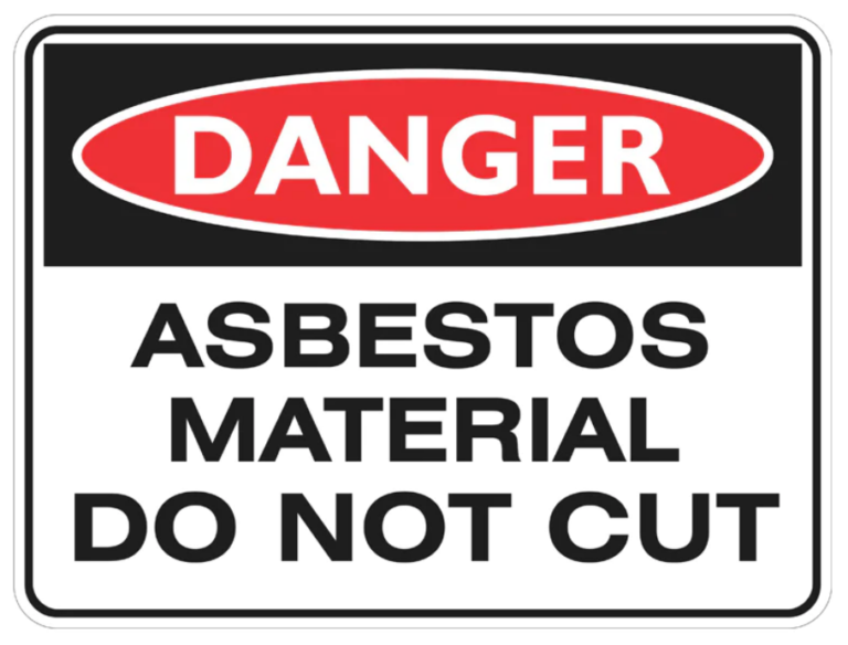 Danger Safety Sign/Stickers - Asbestos Material - Southern Cross ...